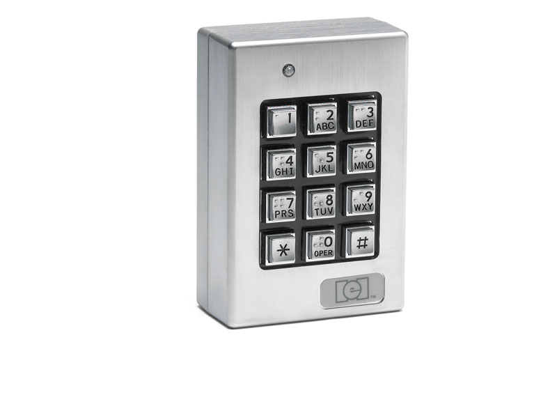232SE: Indoor / Outdoor Surface-mount Weather Resistant Keypad | Nice ...