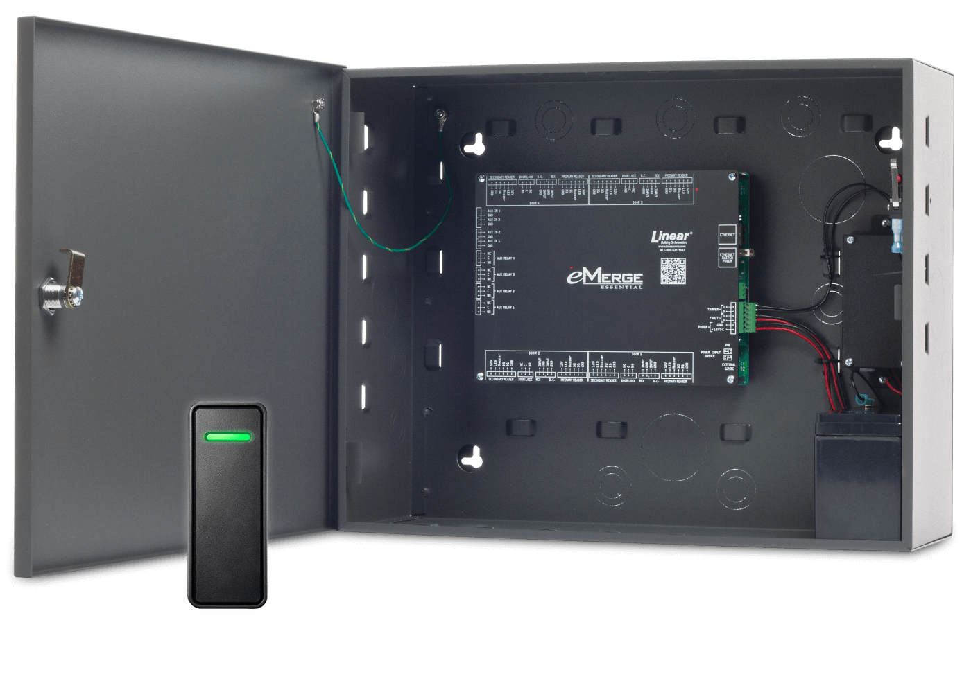 ES-1MB-NBT: eMerge Essential Plus 1-Door 1-Reader Access Control Bundle ...